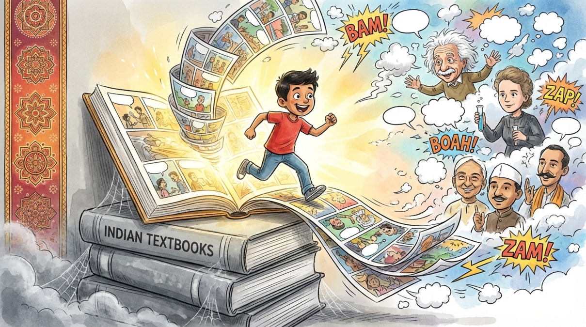 ZeroByHeart - Indian Textbooks as Comics | NCERT curriculum made fun